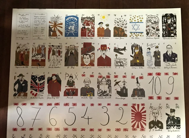 JEU CARTE PLAYING cards TAROT DE LA 2e GUERRE MONDIALE WW2 HELENE ...