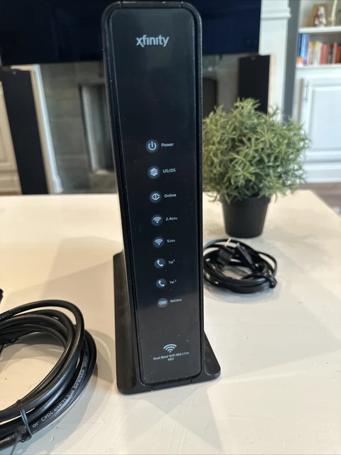 XFINITY ROUTER MODEL DPC3941T Dual-Band WiFi XB3 Device Voice Gateway ...
