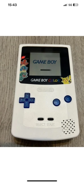 NINTENDO GAMEBOY COLOR pokemon 3rd anniversary console custom £30.00 ...
