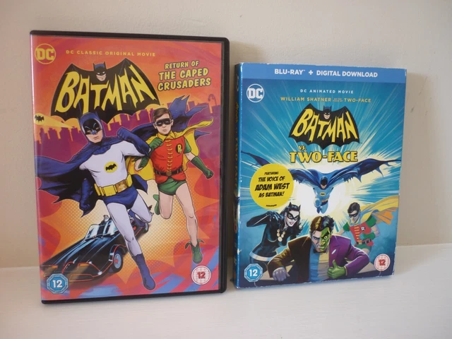 BATMAN ADAM WEST Return of the Caped Crusaders - Batman Vs Two Face DVD ...