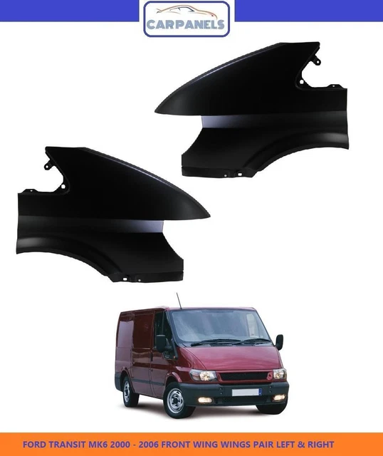FORD TRANSIT FRONT Wing Wings Mk6 2000 - 2006 Pair Left & Right Lh & Rh ...