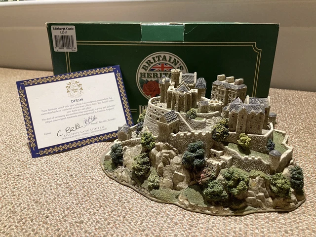 RARE LILLIPUT LANE Edinburgh Castle L2247 Britain's Heritage Boxed with ...