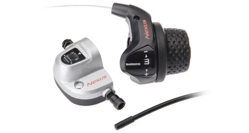 SHIMANO NEXUS 3-SPEED Shift Lever, Rotary Handle SL-3S41-E, Click Box ...