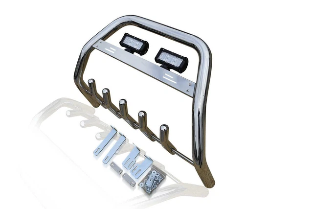 PARE-BUFFLE UN BARRE + LED Pour Mercedes sprinter 2006 - 2014 Bas ...