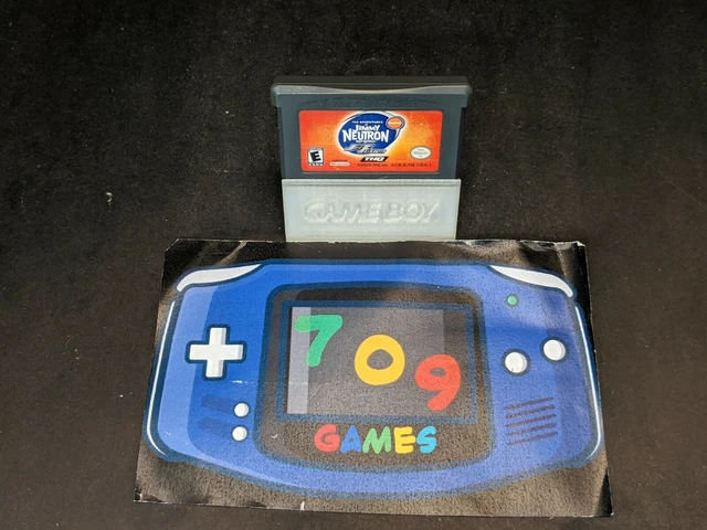 ADVENTURES OF JIMMY Neutron Boy Genius Jet Fusion ( Game Boy Advance ...