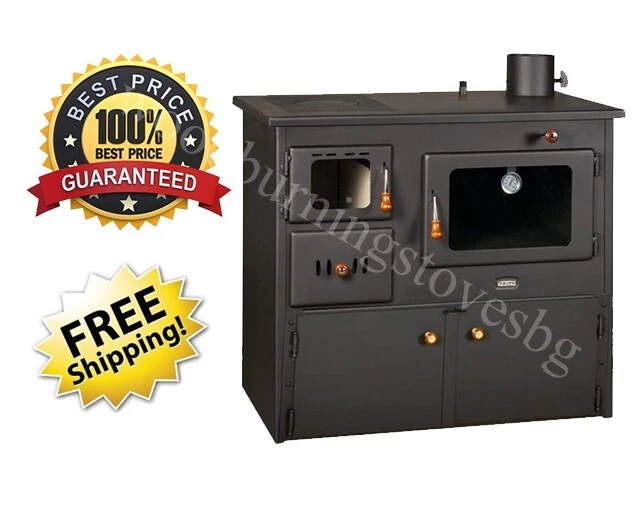 CHAUDIÈRE POÊLE À Bois Supérieur Prity W12 Porte 12,1+4KW EEK-A ECO ...