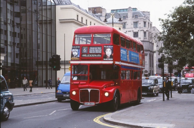 4 LONDON BUS Photos ~ Metroline - AEC RML Routemasters on Routes 6 & 10 ...