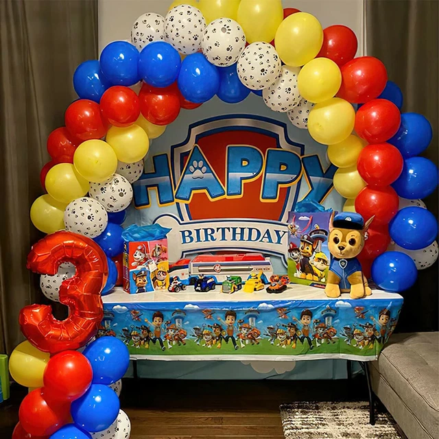 PAW PATROL PARTY Decoration Birthday Supply Decoration Balloon Arch Garland Kit £12.72 - PicClick UK