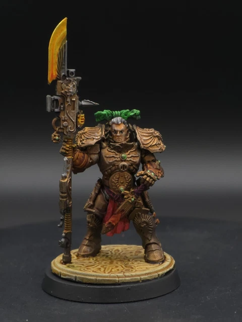 WARHAMMER 40K ADEPTUS Custodes Shield Captain Valerian Painted £80.33 ...