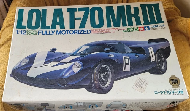 TAMIYA 1:12 SCALE LOLA T-70 Mk III Model Kit EUR 84,79 - PicClick FR