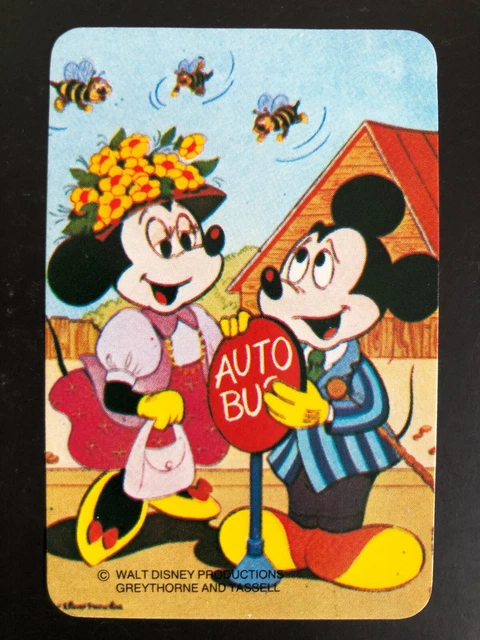 MICKEY MINNIE MOUSE & Duck Vintage 1970s Disney Kids Cartoon Newsagent ...