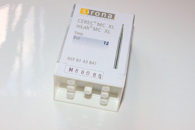 SIRONA CEREC / inLab MC XL Step Bur 12 REF 61 43 841 6 Stück Neu EUR ...