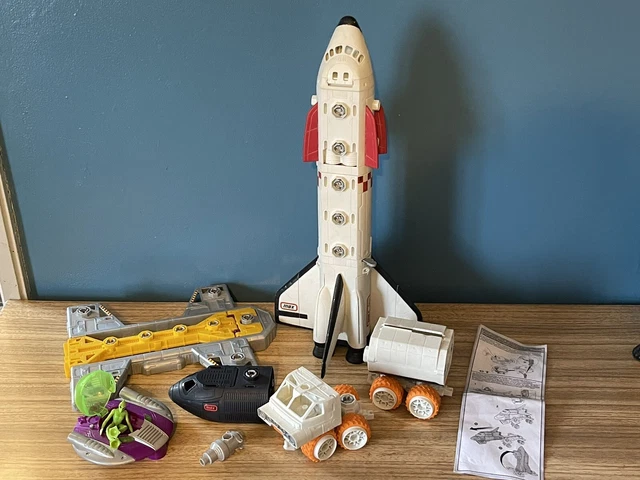 VINTAGE MATCHBOX MEGA Rig Space Shuttle Launcher, Plus Alien Ship $24. ...