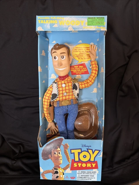 TOY STORY WOODY doll pull string 1995 NO.62810 $75.00 - PicClick CA