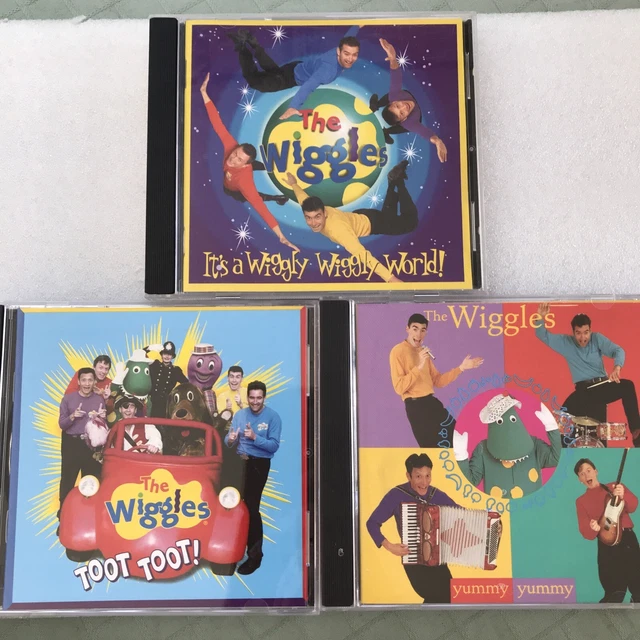 THE WIGGLES CDS Bulk Lot x3 Original Cast Merchandise 90s 00s Vintage ...