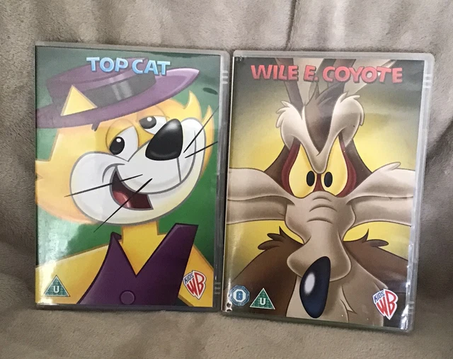 WARNER BROS PAIR Of DVDs Wile E Coyote & Top Cat Total Of 21 Episodes ...