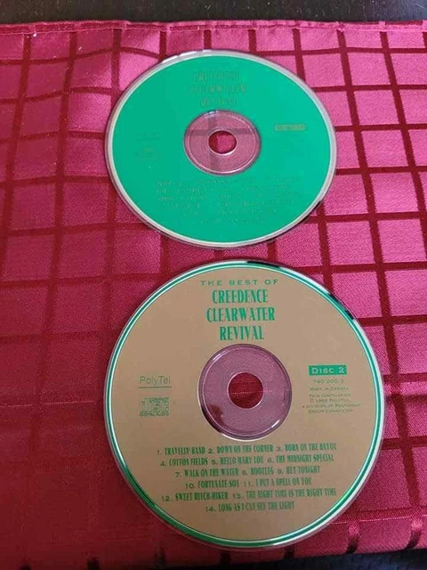 THE BEST OF by Creedence Clearwater Revival (CD, Jul-1997, 2 Discs ...