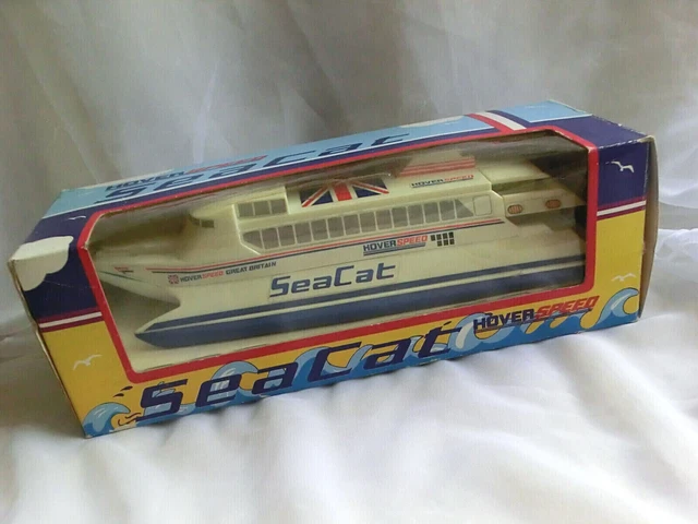 RARE VINTAGE HOVERSPEED SeaCat Ferry Model Motorised Bath Toy Working ...