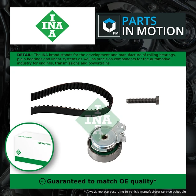 TIMING BELT KIT 530000410 INA Set 1606368 1606369 5636356 5636364 ...