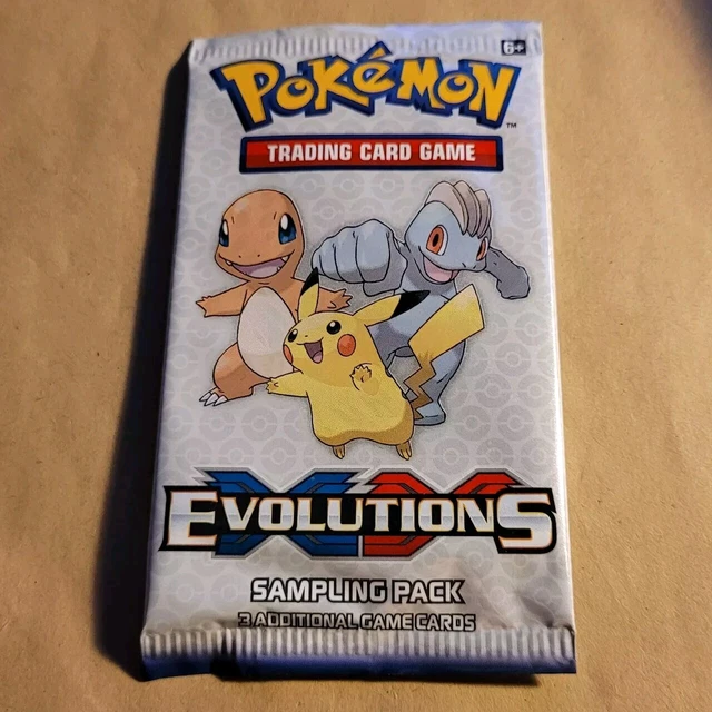 1 X POKEMON Tcg Booster Pack - Evolutions Sampling Pack (3) - (Sealed ...