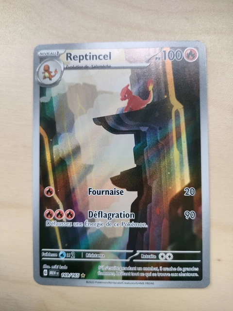 CARTE POKÉMON REPTINCEL 169/165 - AR - EV3.5 -151 - MEW - FR EUR 45,00 - PicClick FR