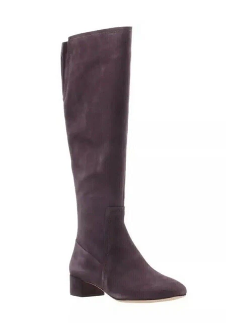 NEW CLARKS ORABELLA Ava Ladies Aubergine Suede Knee High Heeled Boots UK 3 D 63.11 PicClick UK