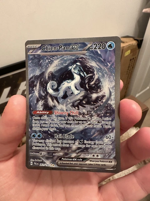 SCARLET VIOLET PALDEA Evolved Pokemon 2023 Chein-Pao Ex SIR 261/193 ...