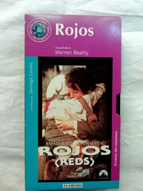 REDS VHS TAPE Warren Beatty Diane Keaton 3 Oscars Paramount £25.75 ...