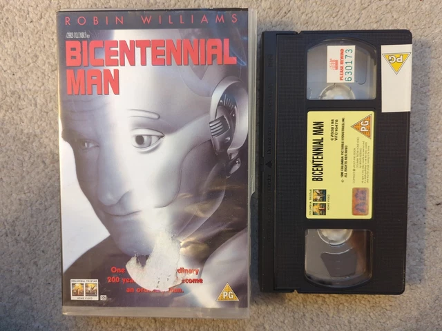 BICENTENNIAL MAN VHS Video Big Box Ex Rental Robin Williams Sam Neill ...
