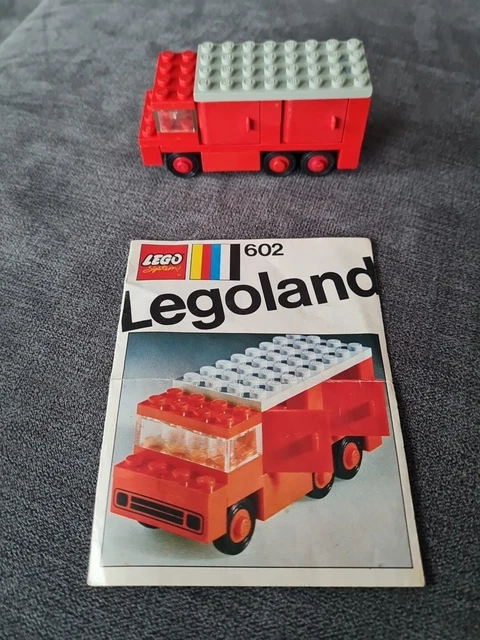 LEGO 602 SET 70s Fire Truck Legoland With Instructions 1970 £7.99 ...