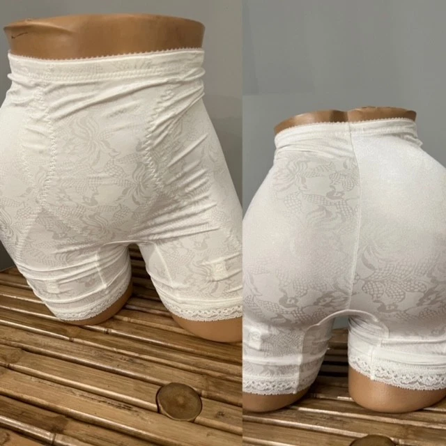 VINTAGE LONG LEG GIRDLE SHAPER BY FLEXEES sz M £0.01 - PicClick UK