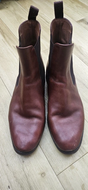 LOAKE BLENHEIM CHELSEA Boots – Brown Leather – Size UK 10 – Made in ...