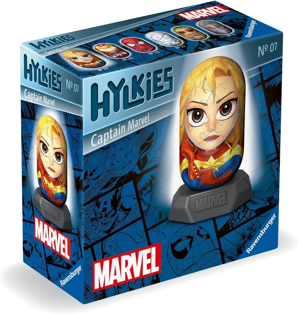 RAVENSBURGER 12001156 MARVEL Hylkies Figures Captain Collectable Toys ...