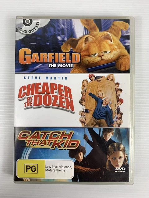 GARFIELD THE MOVIE / Cheaper By The Dozen / Catch That Kid DVD R4 $8.97 ...