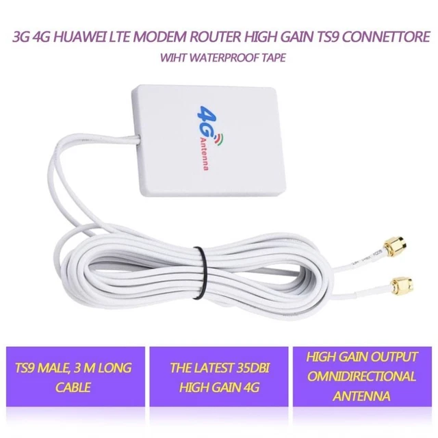 3G 4G TS9 CRC9 SMA Außenantenne Router-Adapter LTE-Antenne SMA-Steck verbinder EUR 6,55 ...