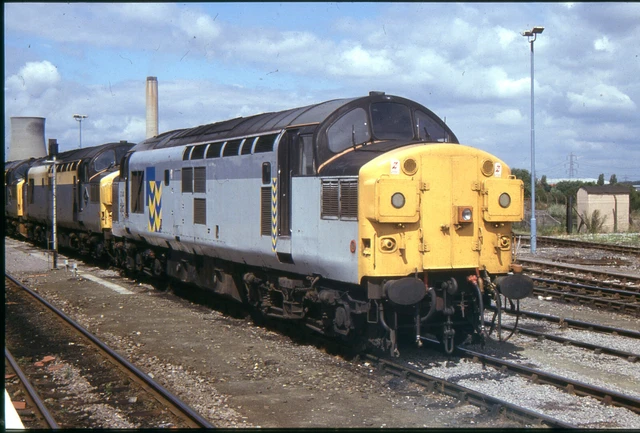 ORIGINAL RAILWAY SLIDE of Class 37 37042 at Didcot(323) £3.50 - PicClick UK