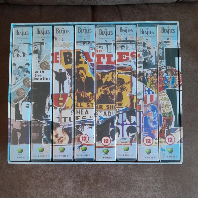 THE BEATLES ANTHOLOGY 8 X VHS VIDEOS (some sealed) EXCELLENT CONDITION 1996 £31.91 - PicClick UK