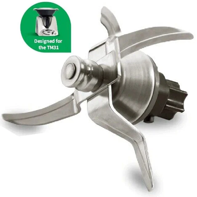 VORWERK THERMOMIX TM31 Küchenmaschine Ersatz Messer Mixmesser Edelstahl ...