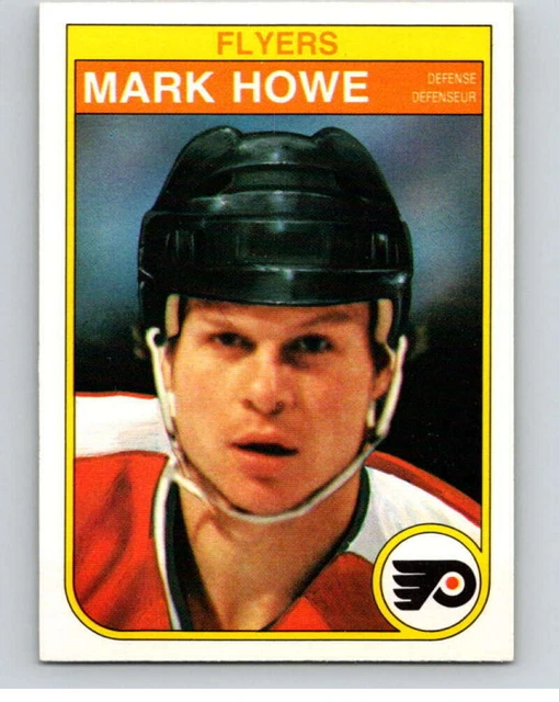 1982-83 O-PEE-CHEE #252 Mark Howe RC recrue Philadelphia Flyers V58816 ...
