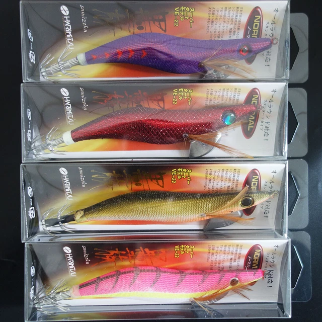 4X 3.5 HARIMITSU SUMIZOKU Normal Sinking SQUID JIGS Squid Egi Shrimp jig $14.49 - PicClick AU