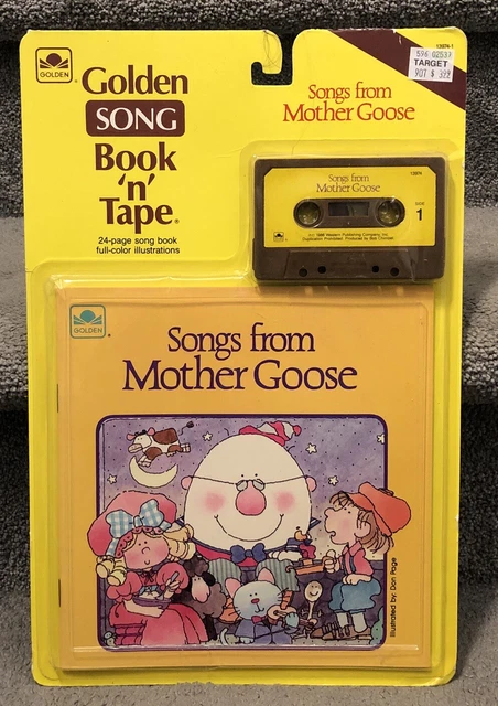 VINTAGE GOLDEN SONG Book ‘n’ Tape Songs From Mother Goose NEW Sealed ...