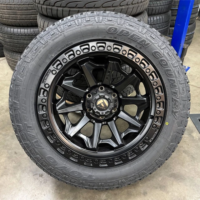 20& FUEL COVERT Matte Black 20x9 6x139 Alloy Wheels fits FORD RANGER x4 ...