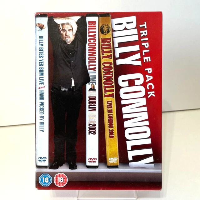 BILLY CONNOLLY 3 DVD Box Set Triple Pack 4 Full Original Live ...