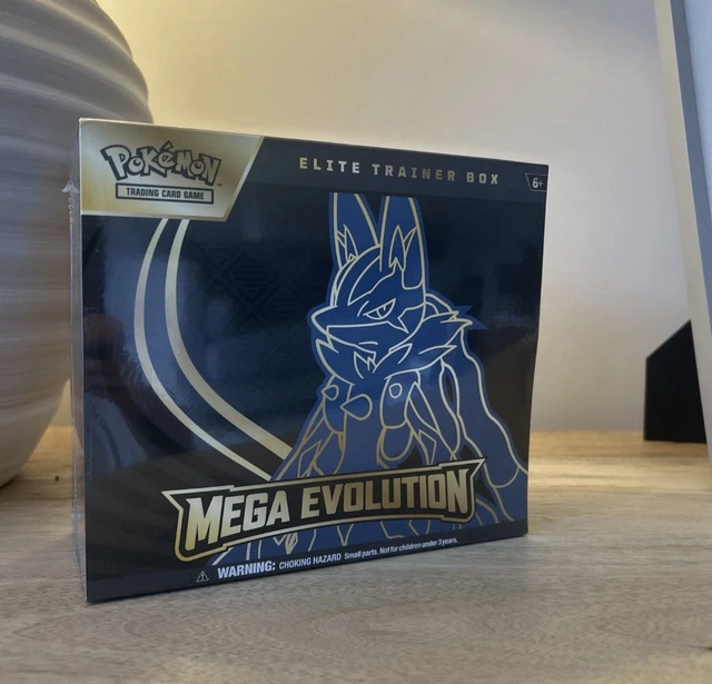 POKÉMON TCG MEGA Evolution Lucario Elite Trainer Box ETB - Brand New Sealed £73.93 - PicClick UK