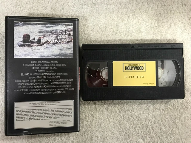 LE FUGITIF VHS Tape Harrison Ford Warner Bros. EUR 12,60 - PicClick FR