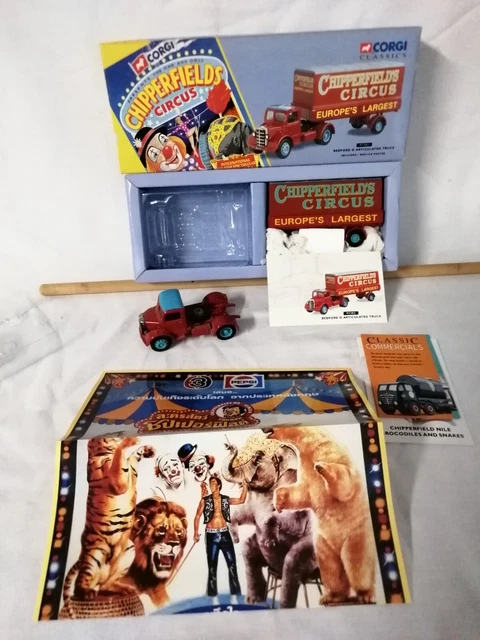 CORGI CHIPPERFIELD'S CIRCUS - 97303 Bedford O Articulated Truck ...
