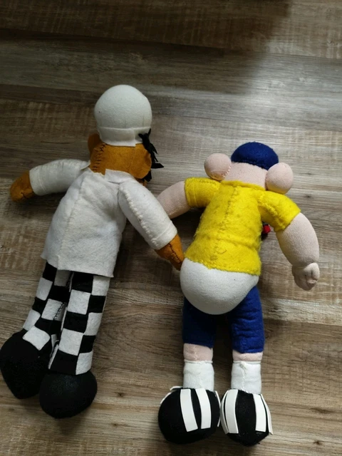 CUSTOM SML JEFFY & Chef PP Plush Toy Bundle 18 Inch Soft Stuffed Dolls ...