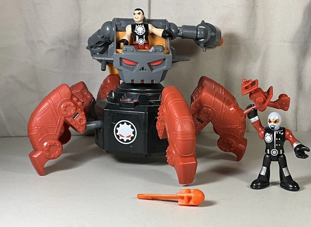 2009 IMAGINEXT ROBOT Crab Walker - Motorized Villain Robot, Rider & Dr ...