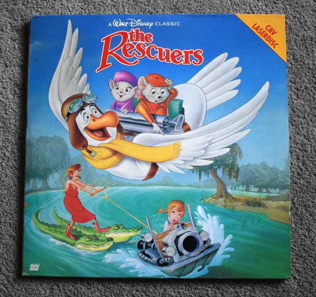 THE RESCUERS - Disney - NTSC Laserdisc - CAV £7.00 - PicClick UK