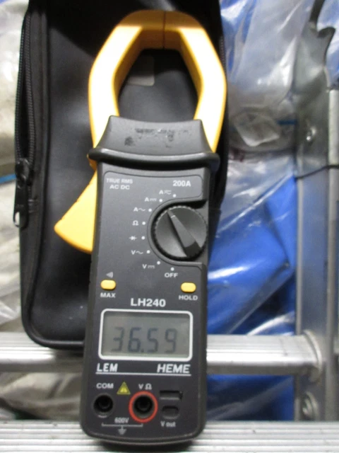LEM HEME LH240 Clamp Multi-Meter, Very Clean Condition £64.99 - PicClick UK